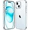 Amazon.com: JJGoo Compatiable with iPhone 15 Case Clear, Transparent Shockproof Phone Case, Slim ...