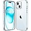 Amazon.com: JJGoo Compatiable with iPhone 15 Case Clear, Transparent Shockproof Phone Case, Slim ...