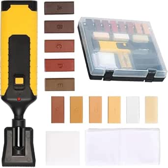 19Pcs Laminate floor repair kit, laminate worktop repair kit Wax ...