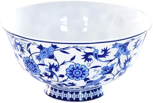 Amazon.com | Rice Bowl, Blue and White Chinese Soup Bowl Blue and White ...