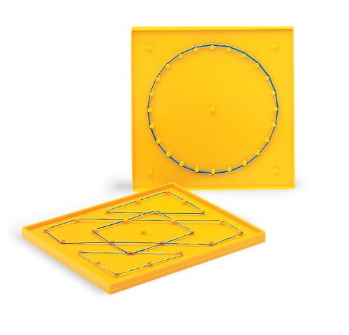 5 X 5 Pin/Circle Geoboard : Ideal: Amazon.in: Books