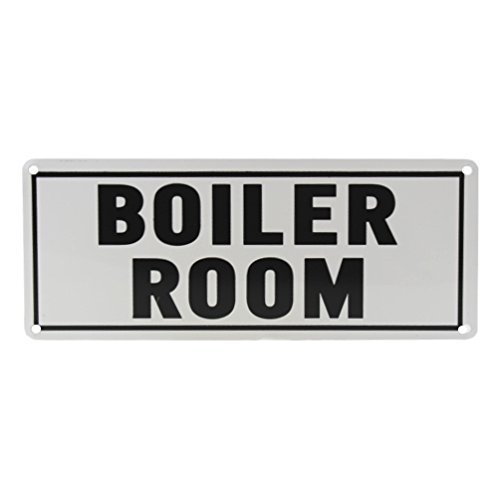 4" X 10" "Boiler Room" Metal Sign: Industrial Warning Signs: Amazon.com ...