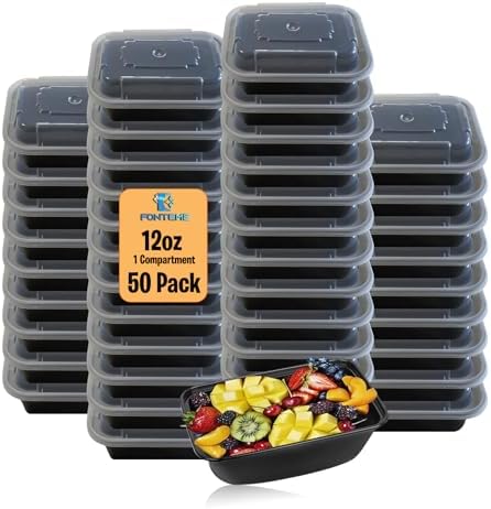 Amazon.com: NutriBox [20 value pack single one compartment 12oz MINI ...