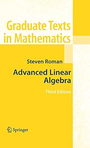 Linear Algebra (Undergraduate Texts in Mathematics) 3, Lang, Serge ...