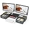 Amazon.com: WESTREE Dual Monitor Stand Riser with Two Drawers, Extra ...