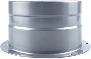 245mm/9.63in, Galvanized Steel Duct Connector Flange, Round Fitting for ...