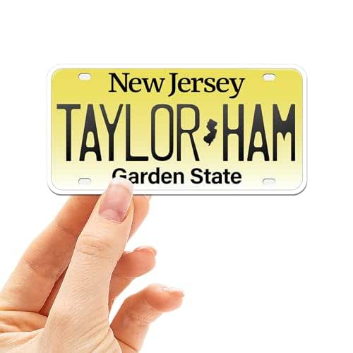 Amazon.com: New Jersey License Plate Bumper Stickers - Choose from 10 ...