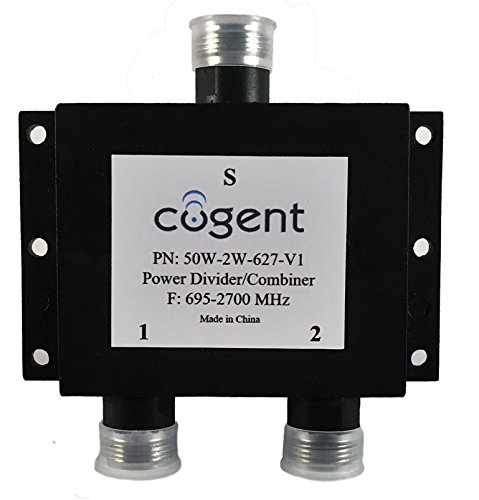 Amazon.com: Cogent’s 2-way power splitter with N type female 50 Ohm ...