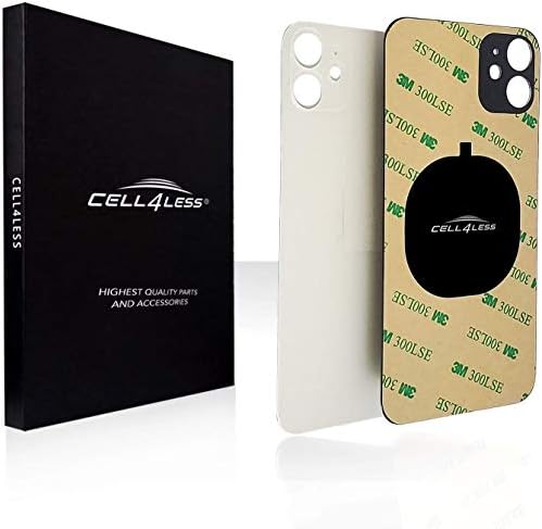 Amazon.com: UooFide Back Rear Cover Replacement Glass Compatible with ...