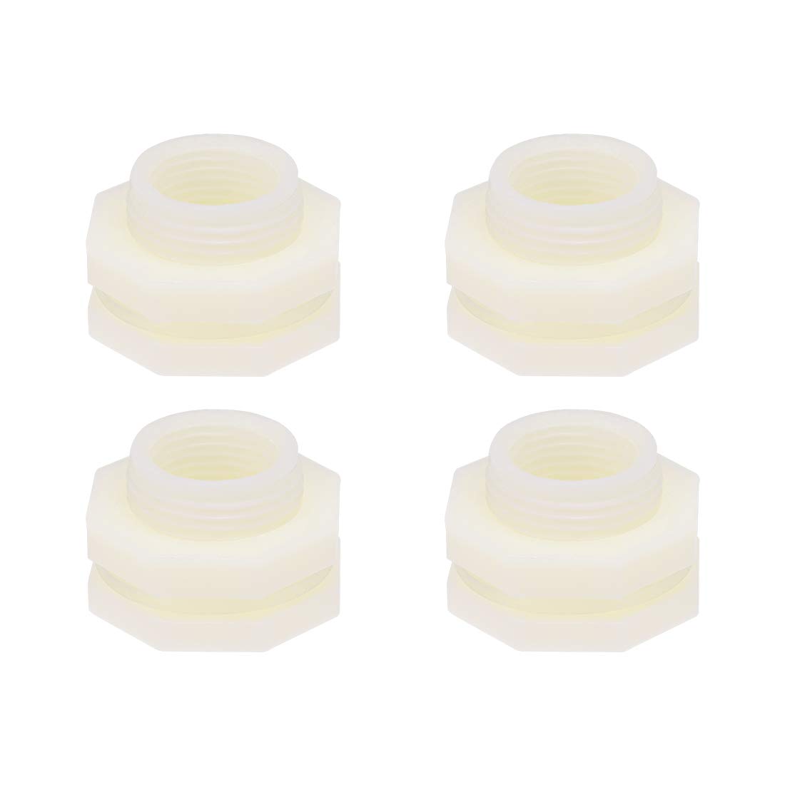 uxcell ABS Bulkhead Tank Fitting Adapter for Rain Bucket Aquariums ...