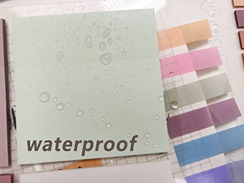 Snapklik.com : 700PCS Transparent Sticky Notes,Clear Waterproof 3 X 3 ...