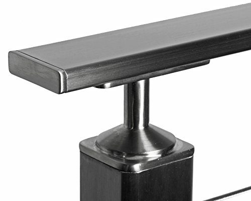 Stainless Steel Square Post Cap Reducer for Wood/Metal Top Guard Rail ...