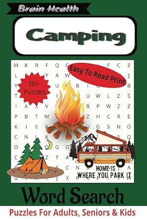 Amazon.com: Camping & Outdoors Word Search Puzzle Book: Word Searches ...