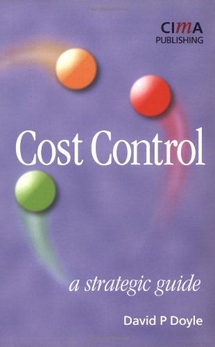 Cost Control: A Strategic Guide (CIMA Professional Handbook): Doyle ...