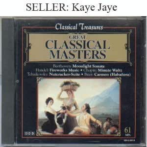 Treasures: Classical Masters: Great Classical Masters: Amazon.fr: CD et ...