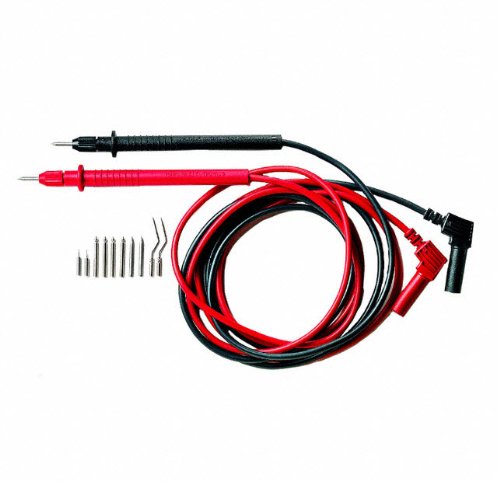 Pomona 5676A Test Probe Set with Replaceable Tips, Right Angle DMM Plug ...