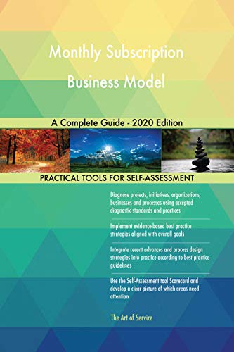 Amazon.com: Monthly Subscription Business Model A Complete Guide - 2020 ...