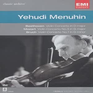 Collection Classic Archive : Yehudi Menuhin (Beethoven - Concerto pour violon op.61 / Mozart ...