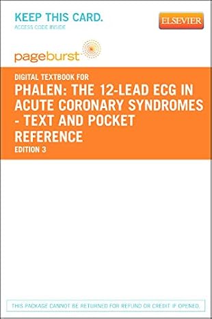 Amazon | The 12-Lead ECG in Acute Coronary Syndromes - Text and Pocket Reference - Elsevier ...