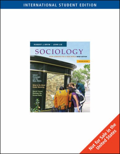 Sociology: Your Compass for a New World: Amazon.co.uk: Robert Brym ...