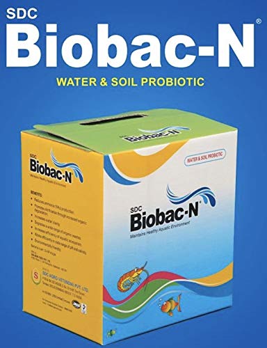 BIOBAC N (250gms x 4)1kg Pack ; Aqua Fish Tanks Shrimp Farms biofloc ...