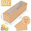 Amazon.com: NPLUX 36 Pack Macaron Boxes for 5-7 Macarons Container ...