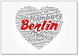 Amazon.com: Lista De Ciudades Y Pueblos En Alemania, Word Cloud Collage ...