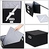 Amazon.com: EOOUT 1 Pack File Organizer Box with Lid Hanging File ...