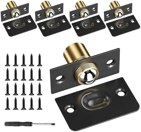 5 Pack Adjustable Ball Latches Silent Ball Catch Using Noise Free Ball ...