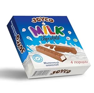 Amazon.com : JOYCO Milk Chocolate Mini Candy Bars - Cream Filled Candy ...