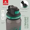 ATTRO BeFit Sports Water Bottle – 1000ml, Black, BPA Free, Leak-Proof ...
