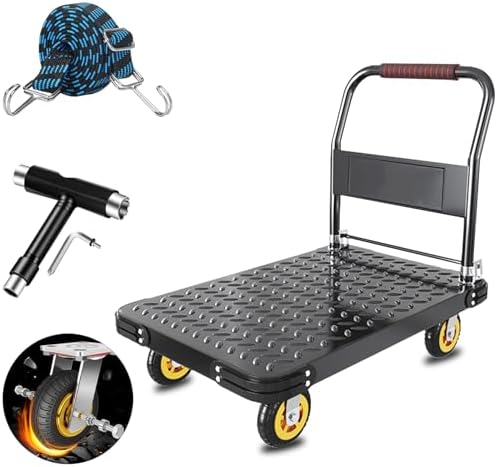 Transportwagen Klappbar 800 kg Tragkraft | Transportwagen Gummireifen ...