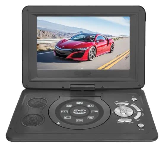 Star Home Portable DVD Player with 11.9 inch Screen - 360° Swivel TFT ...