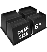Amazon.com: HANIHUA Bed Risers 2 inch Heavy Duty (Set of 4), Oversized ...