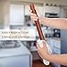 Amazon.com: Wood Rolling Pin, Extra Long Thickened Rolling Pin for ...