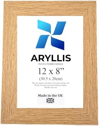 Inov8 Framing Photo Frame, Dense wood, Lime Oak, 12"x8" (30.48cm x 20 ...