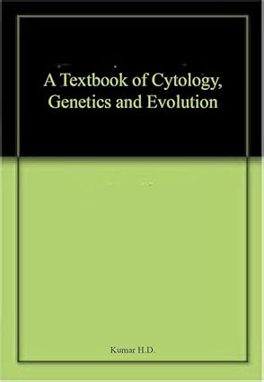 Amazon.in: Buy A Textbook of Cytology, Genetics and Evolution Book ...
