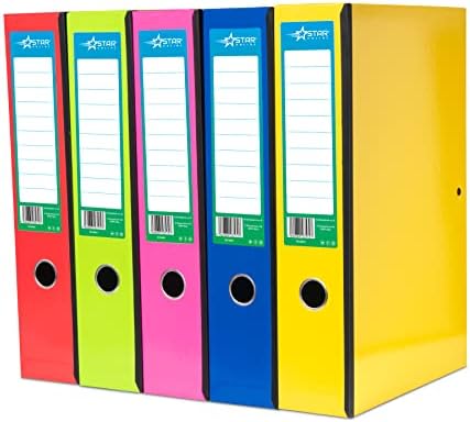 3 Pack - Box File Lock Spring and Catch, 70mm Spine, Foolscap Assorted ...