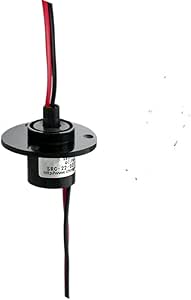 Amazon.com : Electric Small Slip Ring Rotating Conductive Slip Ring 2 ...