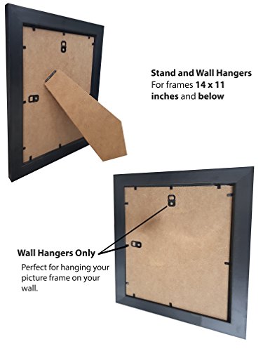 FRAMES BY POST Metro Dark Grey Picture Photo Frame Plastic Glass 30cm x ...