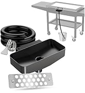 Amazon.com: Upgraded Rear Grease Drainage Funnel for Blackstone Grease ...