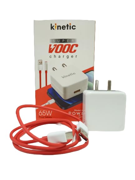 Kinetic Charger Adapter with USB Type C Data Cable for 65W Dash ...