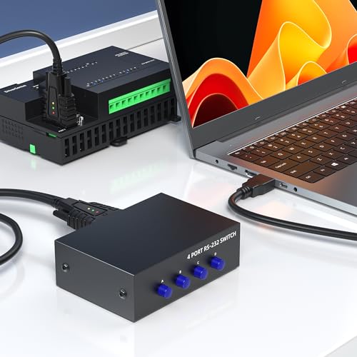 DriverGenius 1i/4o RS-232 Interface Serial Switcher Box – RS232-SW-IV ...