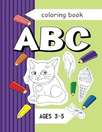 Amazon.com: ABC Coloring Book for Kids: Alphabets For Boys & Girls ...