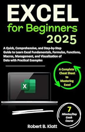 Amazon.com: Excel for Beginners: A Quick, Comprehensive, and Step-by ...
