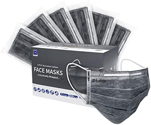 Amazon.com: comfso 5-Pack 3-Layer Extra Large Face Masks For Big Face ...