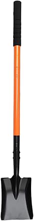 Amazon.com : Small Square Shovel 43.3Inches Small Shovel with Metal ...