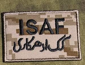 Amazon.com: ISAF International Security Assistance Force Military Patch ...