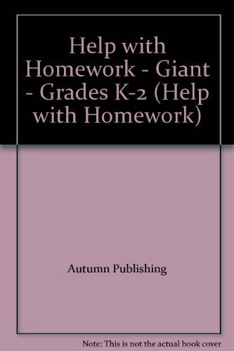 Help with Homework - Giant - Grades K-2 (Help with Homework): Autumn ...