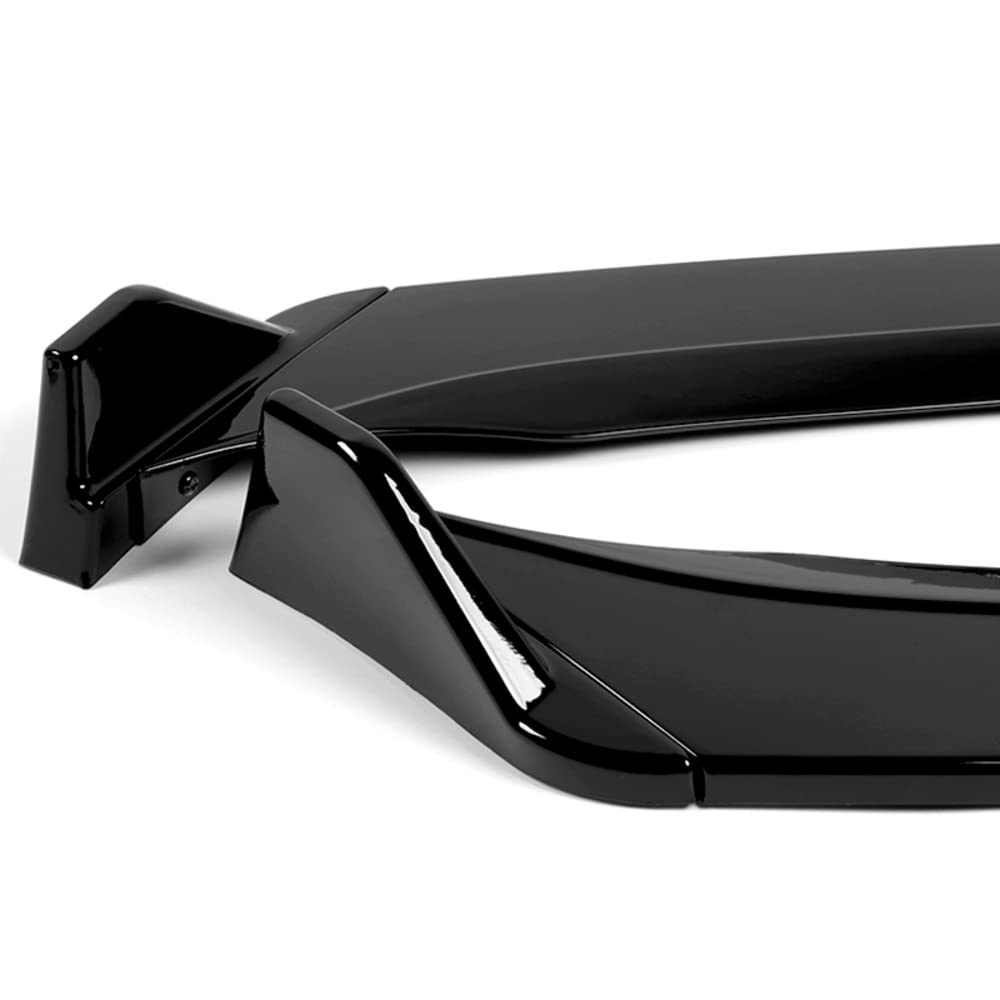 HYPERSPEED Front Bumper Spoiler Lip ABS Fit for 2014 2015 2016 2017 ...